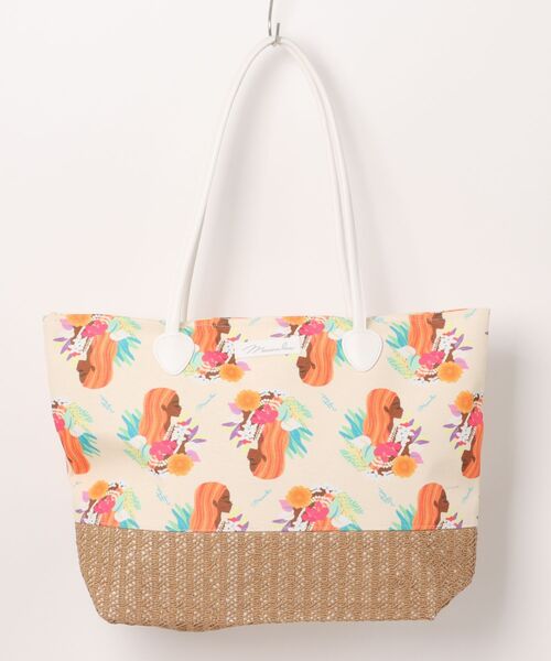 Maunaloa（ファッション） トートバッグ 「Maunaloa」Mighty Su ブルームトートバッグ レディース : ZOZOTOWN Yahoo!店 - 通販 - Yahoo!ショッピング