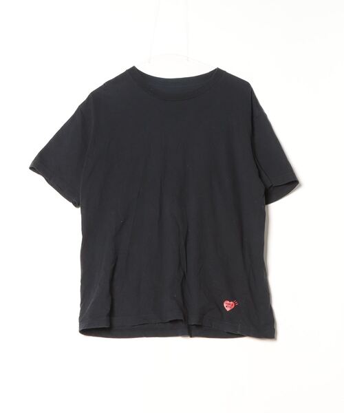 HUMAN MADE 「HUMAN MADE」 ワンポイント半袖Tシャツ - ネイビー メンズ : ZOZOTOWN Yahoo!店 - 通販 - Yahoo!ショッピング