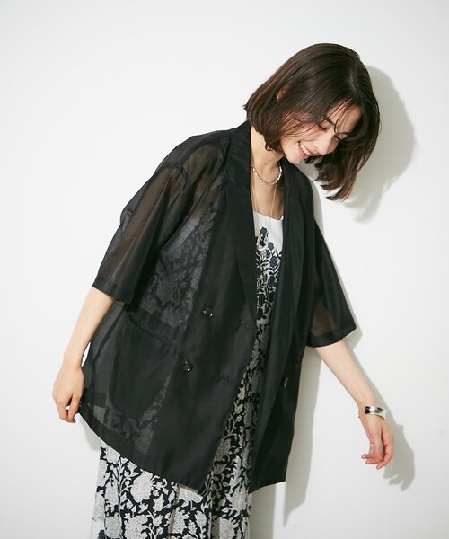 Remind me and forever ジャケット テーラードジャケット この夏のマストアイテム！シアーテーラージャケット レディース : ZOZOTOWN Yahoo!店 - 通販 ...