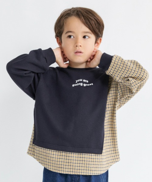 branshes トレーナー 「セットアップ対応可」HOBOシャツトレーナー キッズ 子供服 男の子 : ZOZOTOWN Yahoo!店 - 通販 - Yahoo!ショッピング