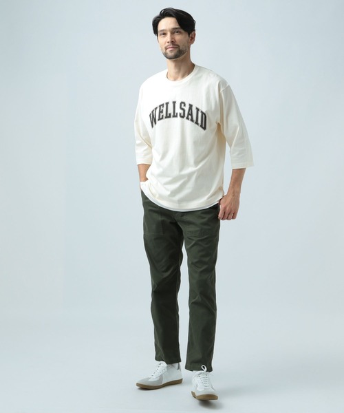BAYFLOW 「BAYFLOW」 7分袖Tシャツ MEDIUM オフホワイト メンズ : ZOZOTOWN Yahoo!店 - 通販 - Yahoo!ショッピング