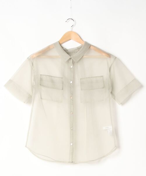 Ameri 「AMERI」 半袖シャツ FREE ベージュ レディース : ZOZOTOWN Yahoo!店 - 通販 - Yahoo!ショッピング