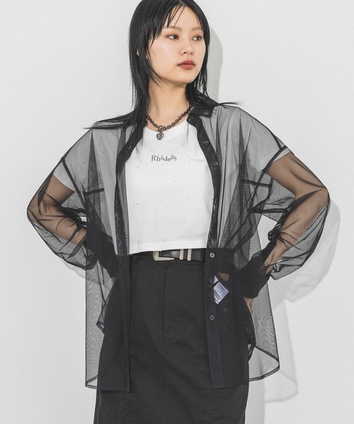 PAGEBOY 「PAGEBOY」 長袖シャツ FREE ブラック レディース : ZOZOTOWN Yahoo!店 - 通販 - Yahoo!ショッピング