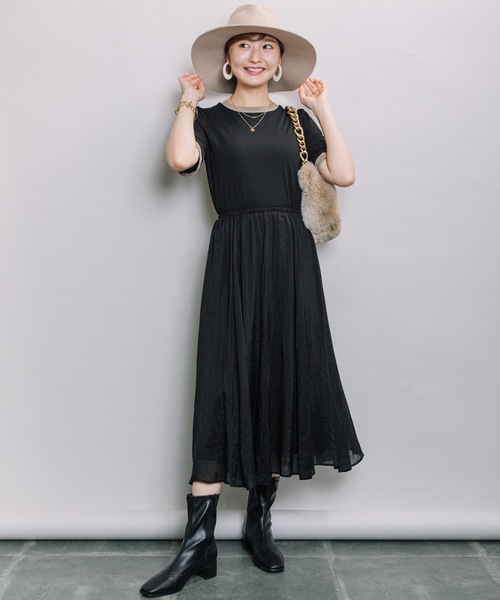 ELVENCE DUEX ワンピース ハイショクドッキングOP レディース : ZOZOTOWN Yahoo!店 - 通販 - Yahoo!ショッピング