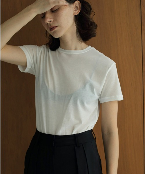 anuke tシャツ Sheer Slub T-shirts レディース : ZOZOTOWN Yahoo!店 - 通販 - Yahoo!ショッピング