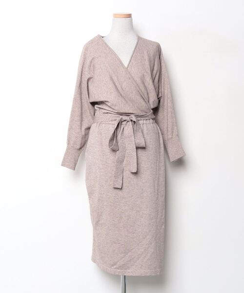 VICKY 「VICKY」 ニットワンピース 2 グレー レディース : ZOZOTOWN Yahoo!店 - 通販 - Yahoo!ショッピング