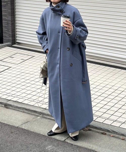 frames RAY CASSIN（フレームスレイカズン） コート FREE ブルー レディース : ZOZOTOWN Yahoo!店 - 通販 - Yahoo!ショッピング