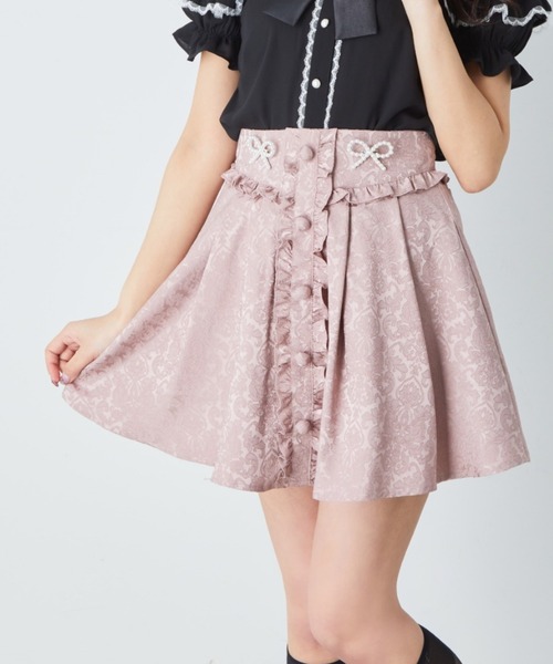 Ank Rouge スカート リボンジャガードSK レディース : ZOZOTOWN Yahoo!店 - 通販 - Yahoo!ショッピング