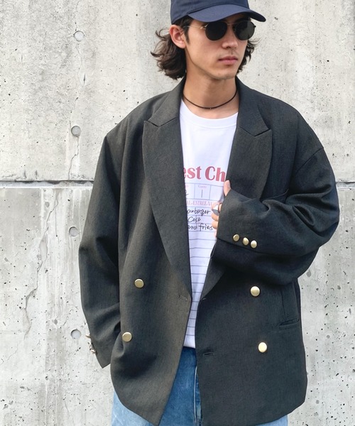 classicalelf 「classicalelf」 テーラードジャケット X-LARGE チャコールグレー メンズ : ZOZOTOWN Yahoo!店 - 通販 - Yahoo!ショッピング