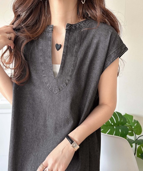 Yahoo!オークション - 「classicalelf」 ノースリーブワンピース MEDIU...