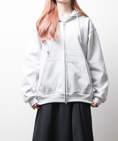 パーカー 「W」「it」「CB2」15.0オンス オープンエンド マグナムウェイト スウェット フルジップ パーカ（裏起毛） メンズ : 75912822 : ZOZOTOWN Yahoo!店 ...