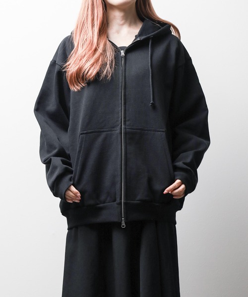 ONE DAY KMC パーカー 「W」「it」「CB2」15.0オンス オープンエンド マグナムウェイト スウェット フルジップ パーカ（裏起毛） メンズ : ZOZOTOWN Yahoo ...