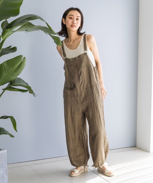 Yahoo!オークション - 「niko and...」 オーバーオール MEDIUM グリー...