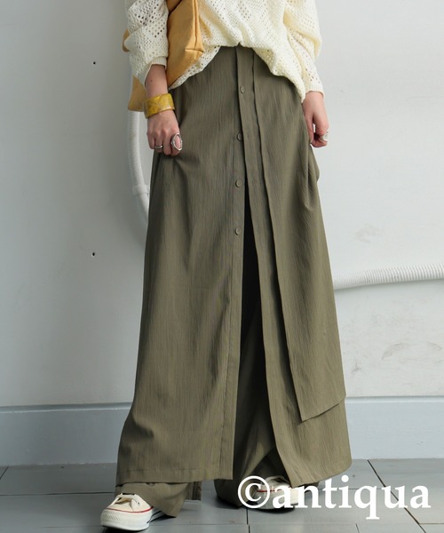 antiqua 「antiqua」 「patterntorso」パンツ ONESIZE グリーン系その他 レディース : ZOZOTOWN Yahoo!店 - 通販 - Yahoo!ショッピング