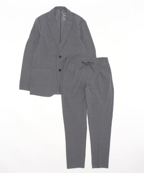 Yahoo!オークション - 「ABAHOUSE GRAY」 セットアップ 46 グレー メン...