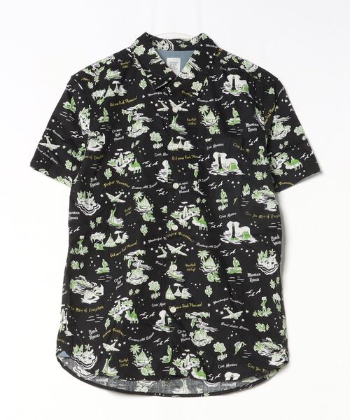 Design Tshirts Store graniph 「Design graniph」 半袖シャツ M ブラック メンズ ...