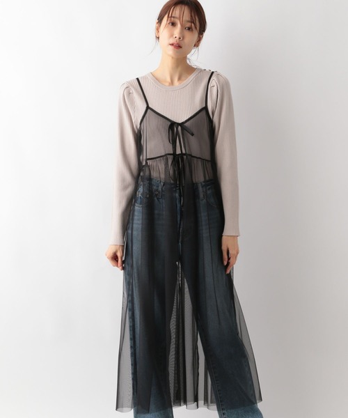 GLOBAL WORK（グローバルワーク） ワンピース 2WAYチュールキャミワンピース/151405 : ZOZOTOWN Yahoo!店 ...