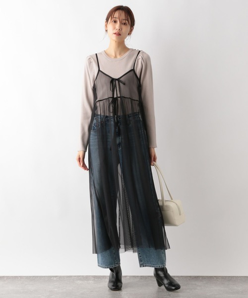 GLOBAL WORK（グローバルワーク） ワンピース 2WAYチュールキャミワンピース/151405 : ZOZOTOWN Yahoo!店 ...