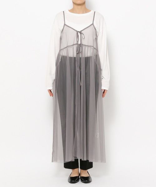 GLOBAL WORK ワンピース 2WAYチュールキャミワンピース/151405 : ZOZOTOWN Yahoo!店 - 通販 ...