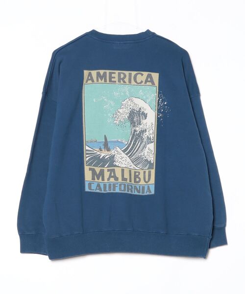 BEAVER トレーナー スウェット ILL ONE EIGHTY/イルワンエイティ AMERICAN WAVE SWEAT SHIRTS ...