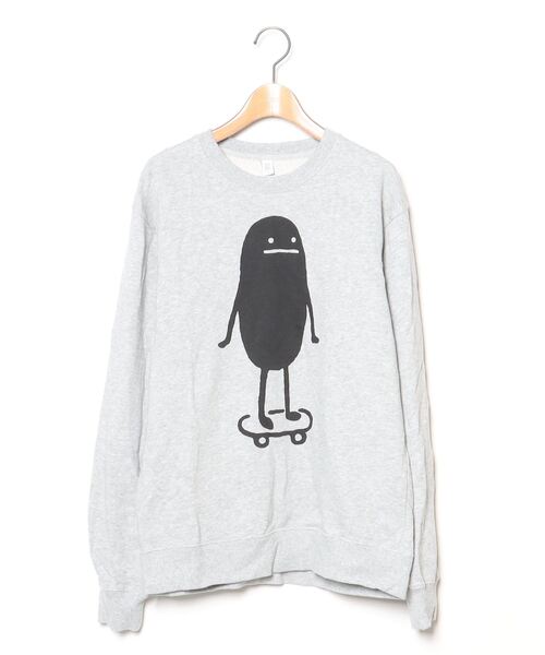 Design Tshirts Store graniph 「Design graniph」 スウェットカットソー M グレー メンズ ...