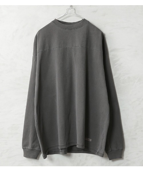 WAIPER.inc tシャツ Goodwear グッドウェア 2W7-65205 USAコットン ガーメントダイ L/S FOOTBALL ...