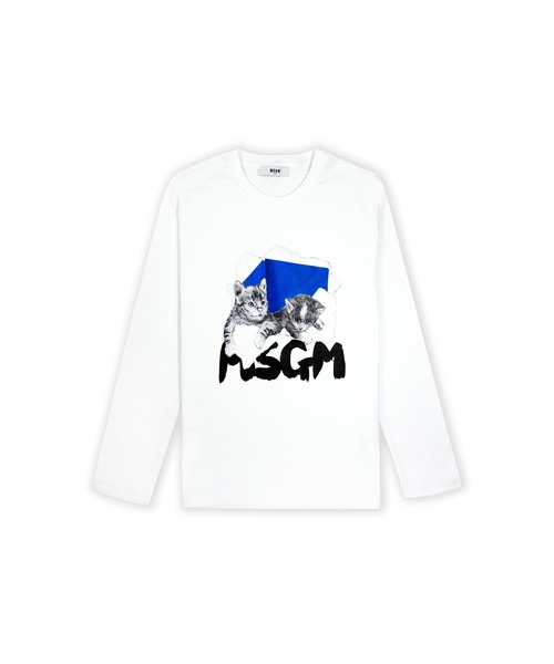 tシャツ Tシャツ MSGM CAT グラフィック ロングスリーブTシャツ キッズ : 86322831 : ZOZOTOWN Yahoo!店 - 通販 - Yahoo!ショッピング