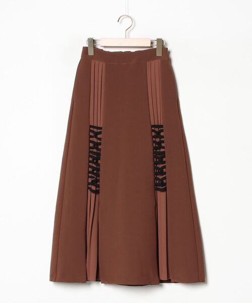 Ameri 「Ameri」 ロングスカート - ブラウン レディース : ZOZOTOWN Yahoo!店 - 通販 - Yahoo!ショッピング