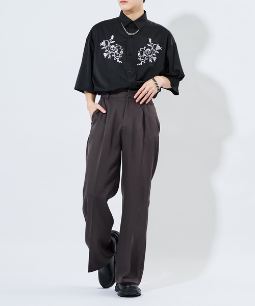 パンツ スラックス 【Adoon plain】ハイウエストストレートスラックス(セットアップ対応) :73369833:ZOZOTOWN Yahoo!店 - 通販 - Yahoo!ショッピング