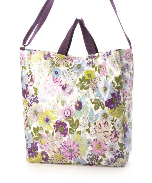 cache トートバッグ カシュカシュ cachecache / PVC加工プリント2wayトートバッグ レディース : ZOZOTOWN Yahoo!店 - 通販 - Yahoo!ショッピング