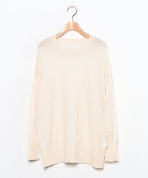 Demi-Luxe BEAMS 「Demi-Luxe BEAMS」 長袖ニット - ベージュ レディース : ZOZOTOWN Yahoo!店 - 通販 - Yahoo!ショッピング