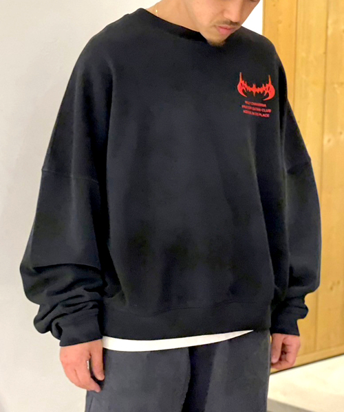 WILLY CHAVARRIA tシャツ 「WILLY / ウィリー チャバリア」BUFFALO SATAN BOMBR CREW メンズ ...