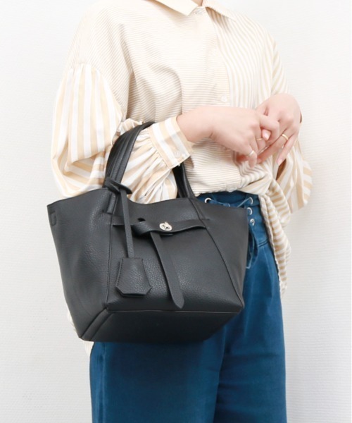 cache トートバッグ カシュカシュ cachecache / ベルトディテールフェイクレザートート レディース : ZOZOTOWN Yahoo!店 - 通販 - Yahoo!ショッピング