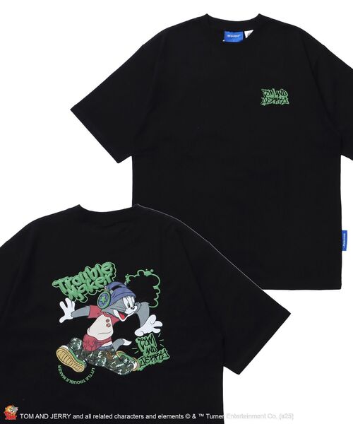 tシャツ 「SEQUENZ（シークエンズ）」TJ STREET COORDINATE S/S TEE / トムとジェリー Tシャツ 半袖 クルーネック : ZOZOTOWN Yahoo!店 ...
