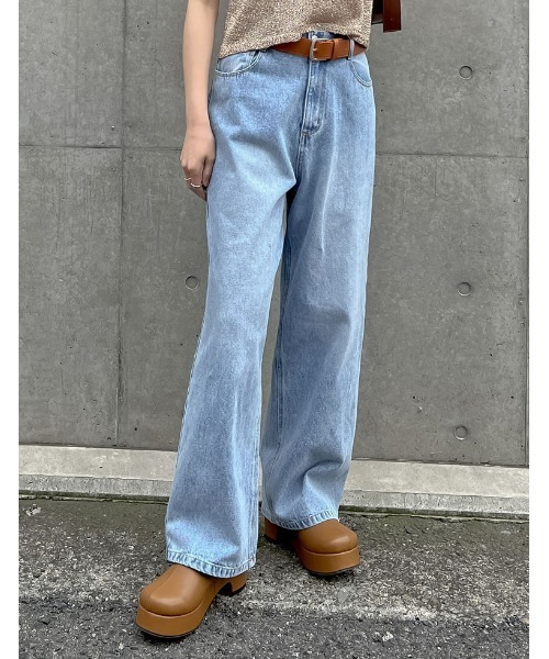 Re:EDIT 「Re:EDIT」 加工デニムパンツ MEDIUM ブルー レディース : ZOZOTOWN Yahoo!店 - 通販 - Yahoo!ショッピング