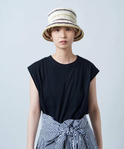 La Maison de Lyllis 「La Lyllis」 ストローハット F ホワイト レディース : ZOZOTOWN Yahoo!店 ...