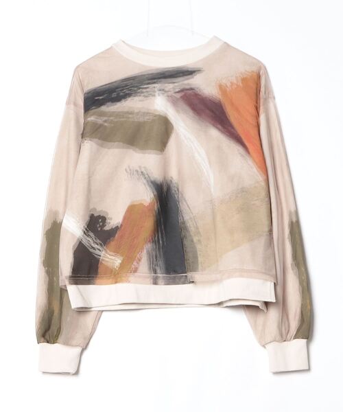 Ameri 「Ameri」 長袖カットソー FREE ベージュ レディース : ZOZOTOWN Yahoo!店 - 通販 - Yahoo!ショッピング