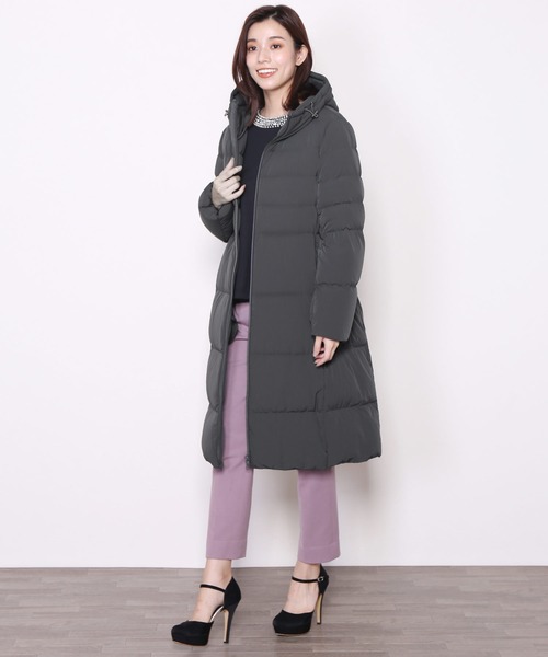 sankyo shokai（三京商会） 「invernale issimo」ダウンコート M ダークグレー レディース : ZOZOTOWN Yahoo!店 - 通販 - Yahoo!ショッピング