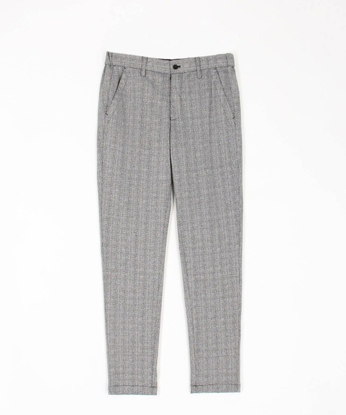 HIDEAWAYS NICOLE スラックス メランジヘリンボンイージーパンツ メンズ : ZOZOTOWN Yahoo!店 - 通販 ...