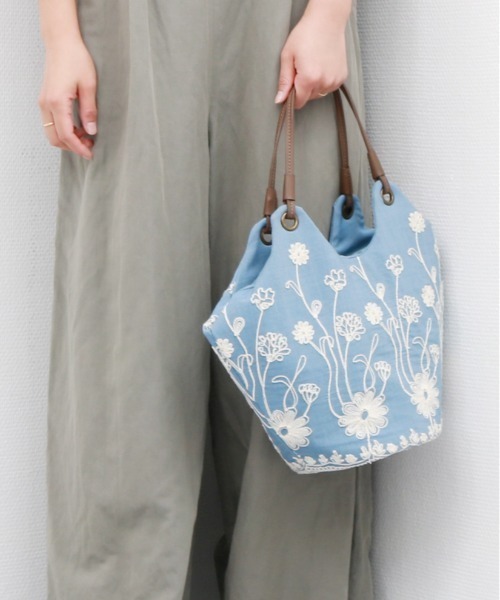 cache トートバッグ カシュカシュ cachecache / バケツ刺繍トートバッグ レディース : ZOZOTOWN Yahoo!店 - 通販 - Yahoo!ショッピング