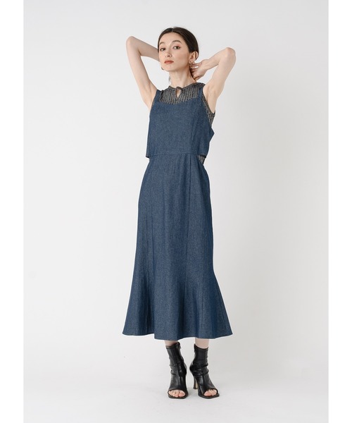 Adoon plain 「Adoon plain」 キャミソールワンピース MEDIUM インディゴブルー レディース : ZOZOTOWN Yahoo!店 - 通販 - Yahoo!ショッピング