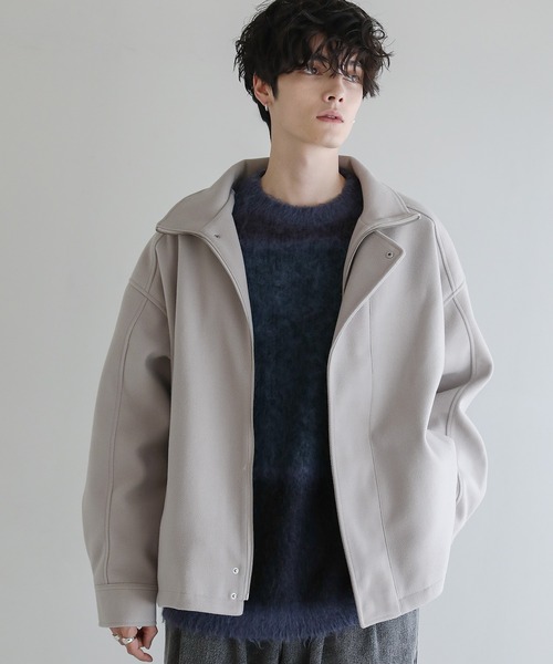 ASTRONOMY 「ASTRONOMY」 「NYLAUS」ジップアップブルゾン LL ライトグレー メンズ : ZOZOTOWN Yahoo!店 - 通販 - Yahoo!ショッピング