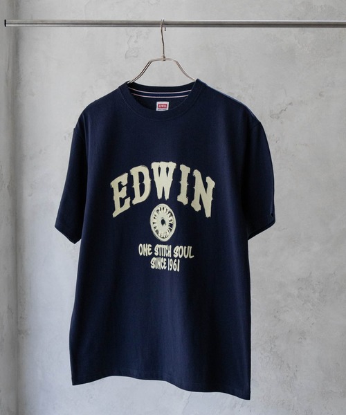 EDWIN tシャツ プリント S/S TEE メンズ レディース : ZOZOTOWN Yahoo!店 - 通販 - Yahoo!ショッピング