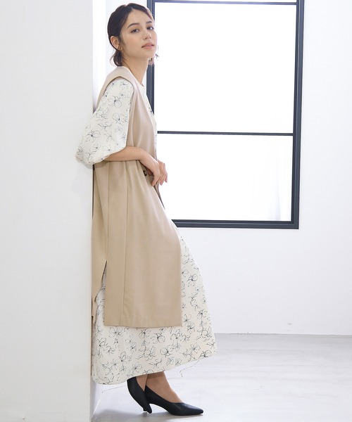 GLACIER lusso 「GLACIER lusso」 ベスト LL ベージュ レディース : ZOZOTOWN Yahoo!店 - 通販 - Yahoo!ショッピング