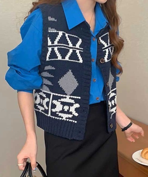 ニット argyle knit best レディース : 88468840 : ZOZOTOWN Yahoo!店 - 通販 - Yahoo!ショッピング