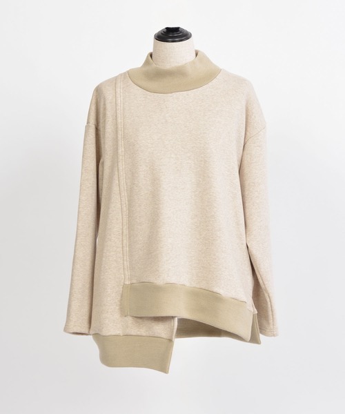 Yahoo!オークション - 「gomme」 スウェットカットソー MEDIUM ベージ...