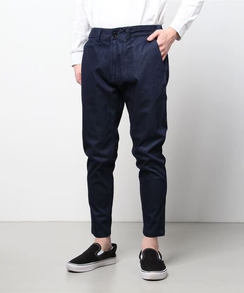 The DUFFER of ST.GEORGE 「The ST.GEORGE」 チノパンツ SMALL ダークインディゴブルー メンズ : ZOZOTOWN Yahoo!店 - 通販 ...