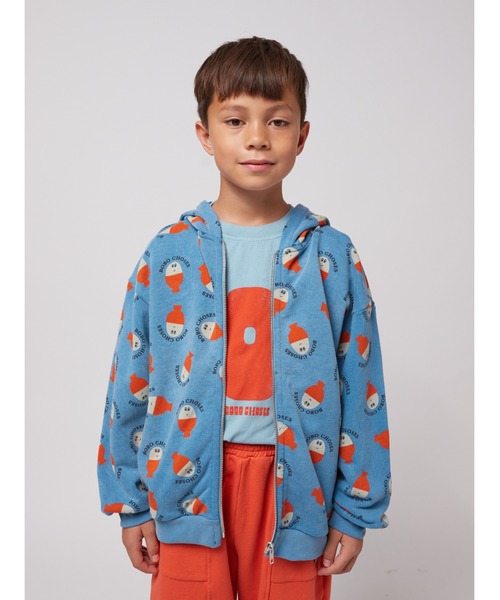 BOBO CHOSES パーカー Morning Egg all over zipped hoodie キッズ 子供服 : ZOZOTOWN Yahoo!店 - 通販 - Yahoo!ショッピング