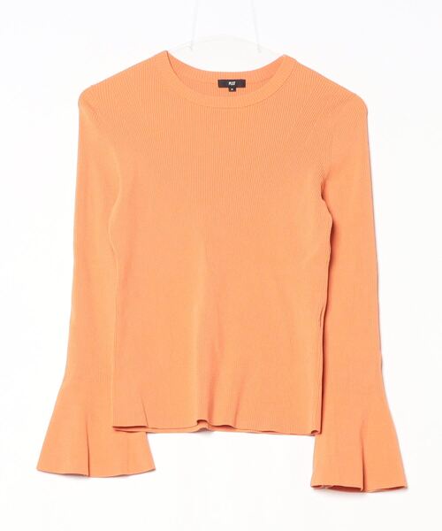 PLST 「PLST」 長袖ニット M オレンジ レディース : ZOZOTOWN Yahoo!店 - 通販 - Yahoo!ショッピング