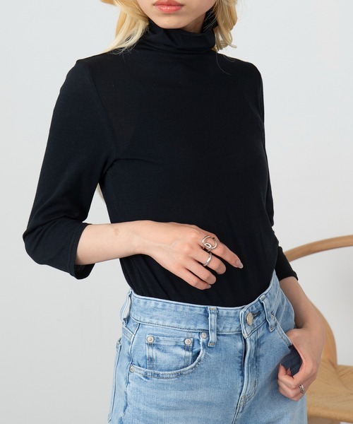 SETUP7 tシャツ 「SETUP7」UVカット7分袖 / ボトルネックデザイン GLR レディース : ZOZOTOWN Yahoo!店 - 通販 - Yahoo!ショッピング